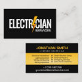 Professional Electrical Contractor - Electrician Business Card | Zazzle