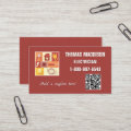 Professional Electrician Iconic Business Business Card | Zazzle