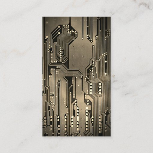 Professional Elegant Circuit Board Consultant Business Card | Zazzle