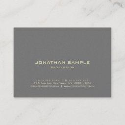 Professional Elegant Creative Pearl Finish Luxury Business Card | Zazzle