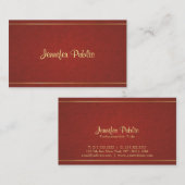 Professional Elegant Design Premium Thick Luxury Business Card | Zazzle