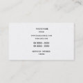 Professional Elegant Hello! Business Card | Zazzle