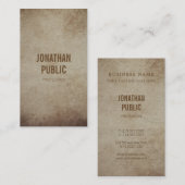 Professional Elegant Historical Vintage Design Business Card | Zazzle