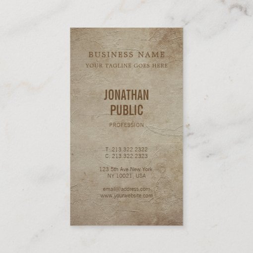 Professional Elegant Historical Vintage Design Business Card | Zazzle
