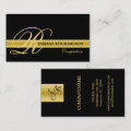 Professional elegant luxury business card design | Zazzle
