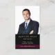 Professional Employee Portrait Photo Business Card | Zazzle