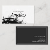 Professional Eyelash Extensions & Microblading Business Card | Zazzle