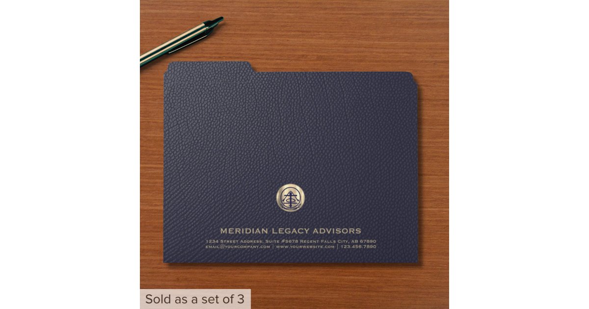Professional File Folders Document Management | Zazzle