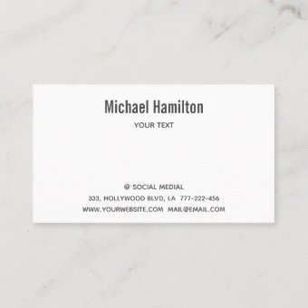 Professional fitness personal trainer logo business card | Zazzle