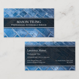 Professional Flooring and Tiler - Business Card | Zazzle