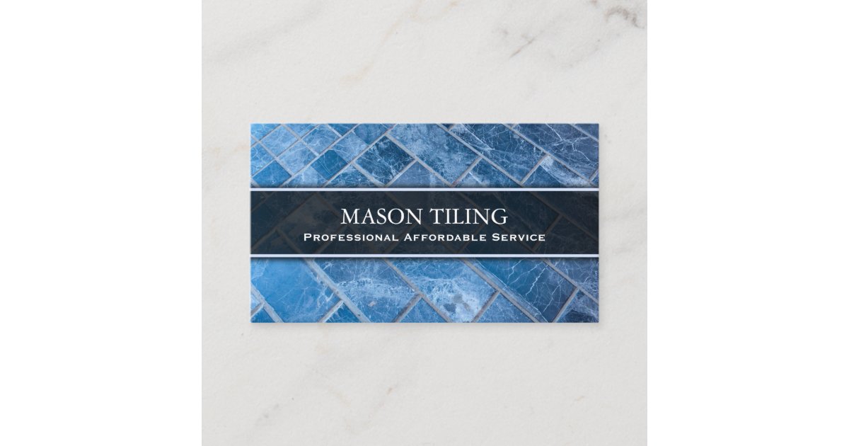Professional Flooring and Tiler - Business Card | Zazzle