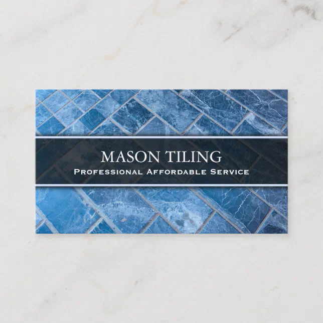 Professional Flooring and Tiler - Business Card | Zazzle