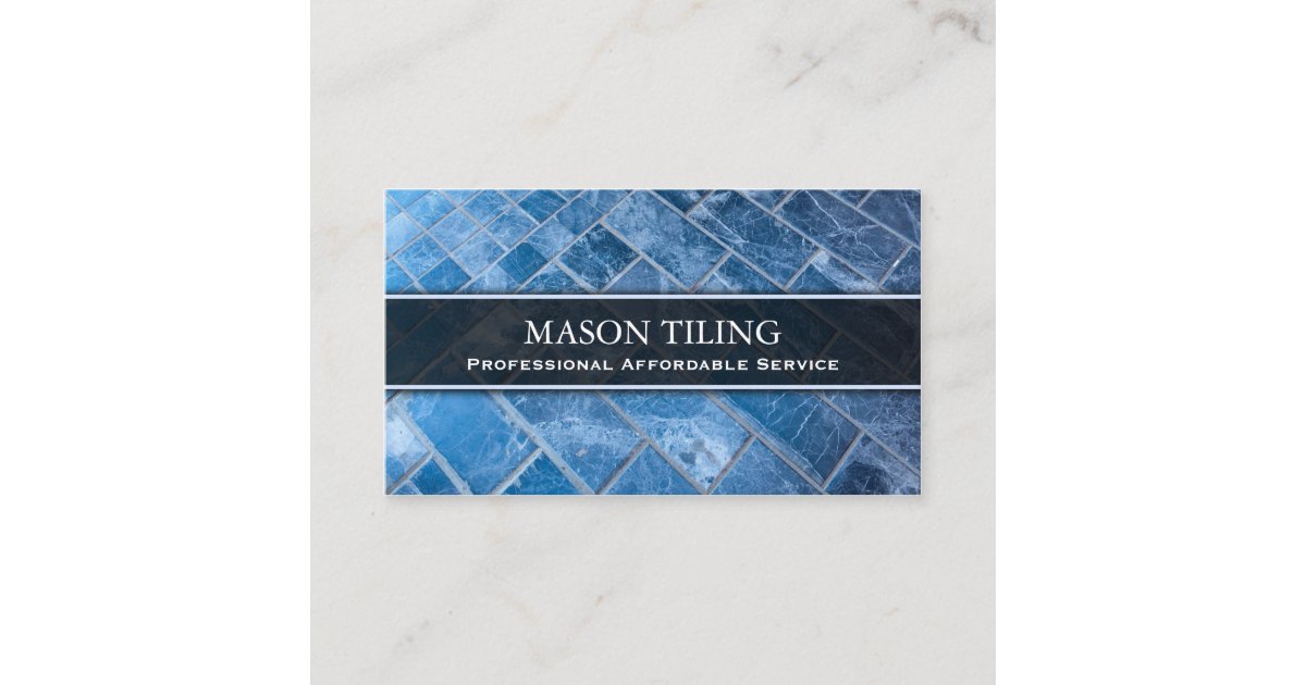 Professional Flooring and Tiler - Business Card | Zazzle