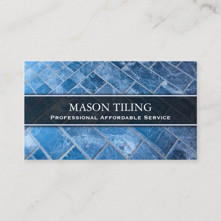 Professional Flooring and Tiler - Business Card | Zazzle