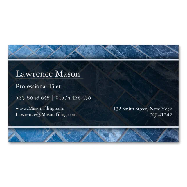 Professional Flooring and Tiler - Business Card | Zazzle