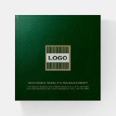 Professional Glass Paperweight Custom Logo | Zazzle