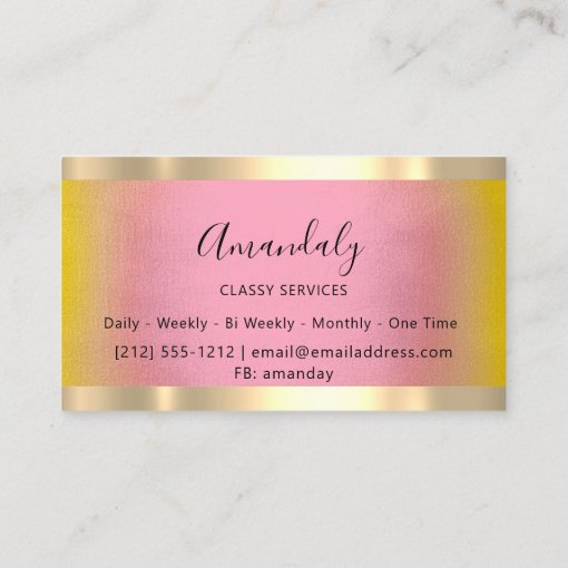 Professional Gold Framed Elegant Yellow Rose Business Card | Zazzle