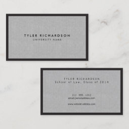 Professional Graduate Student Business Card | Zazzle