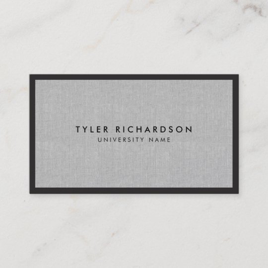 Professional Graduate Student Business Card | Zazzle.com