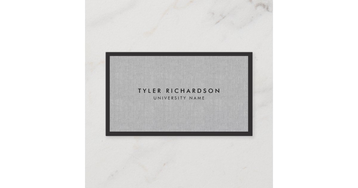 Professional Graduate Student Business Card | Zazzle