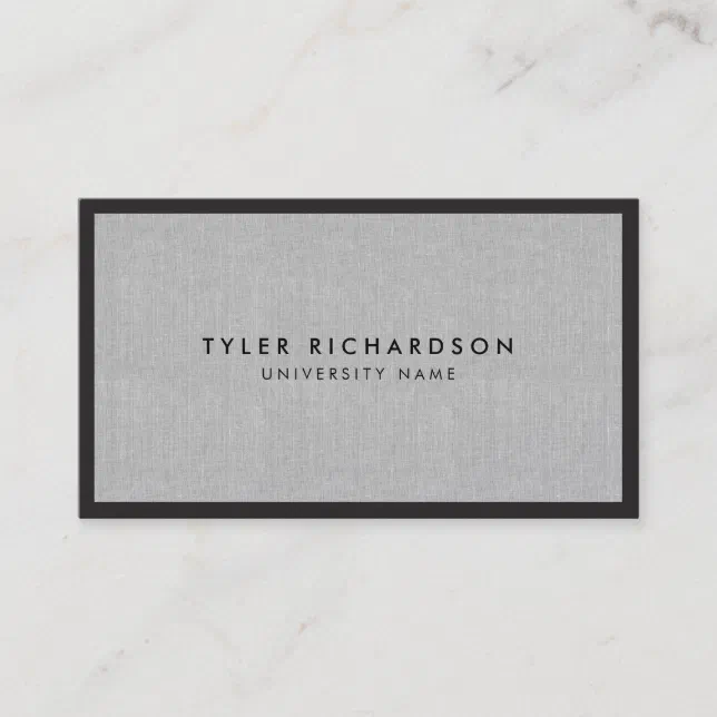 Professional Graduate Student Business Card | Zazzle