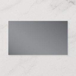 Professional Gray Background Business Card | Zazzle