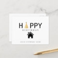Professional Happy Birthday Realty Postcard | Zazzle