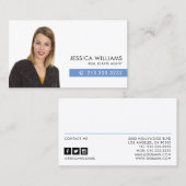 Professional Headshot Business Card | Zazzle
