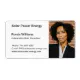 Professional HeadShot Business Card Label | Zazzle