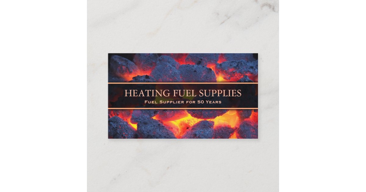 Professional Heating Servicing - Business Card | Zazzle