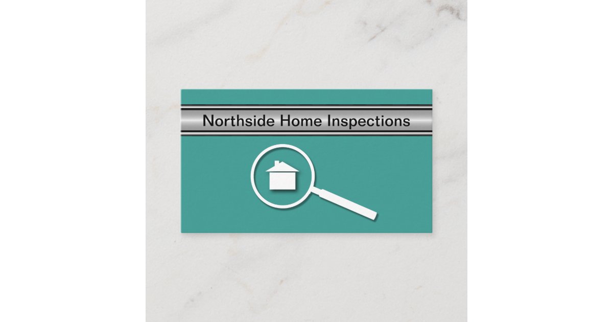 Professional Home Inspection Business Cards | Zazzle