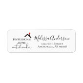 Professional Home Matchmaker Real Estate Address Label | Zazzle