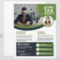 Professional Income Tax Service Flyer Template | Zazzle