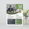 Professional Income Tax Service Flyer Template | Zazzle
