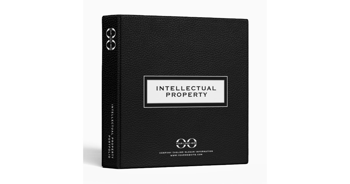 Professional Intellectual Property Portfolio 3 Ring Binder | Zazzle