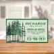 Professional Landscape Tree Service Business Card | Zazzle