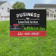 Professional Lawn Care & Landscaping Service Sign | Zazzle