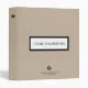 Professional Legal Documents Binder | Zazzle
