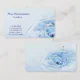 Professional Light Blue Water Splash Business Card | Zazzle