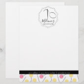 Professional Logo Letterhead-Tailor Seamstress Letterhead | Zazzle