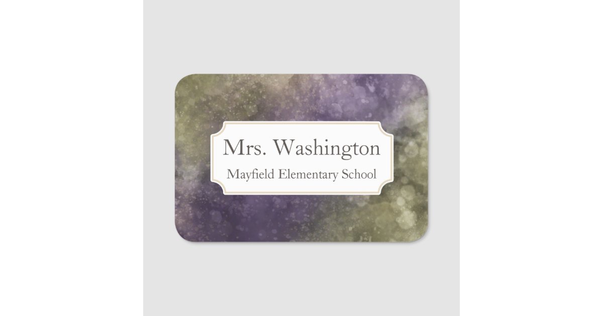 Professional Marble Custom Work Name Tag | Zazzle