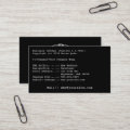 Professional Minimal Programmer Business Card | Zazzle