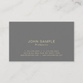 Professional Modern Creative Pearl Finish Luxury Business Card | Zazzle