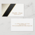 Professional Modern Geometric Business Card | Zazzle