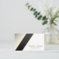 Professional Modern Geometric Business Card | Zazzle