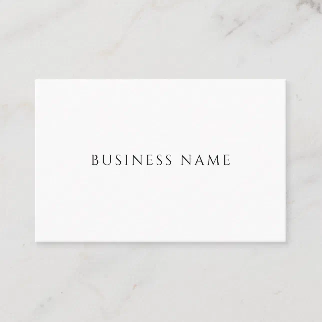 Professional Modern Simple Design Elegant Template Business Card | Zazzle