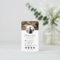 Professional Modern Stylish Scannable QR Code Business Card | Zazzle