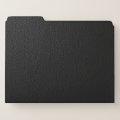 Professional Monogram Initial Logo File Folder | Zazzle