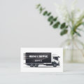 Professional Mover Box Truck Moving Company Business Card | Zazzle