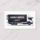 Professional Mover Box Truck Moving Company Business Card | Zazzle